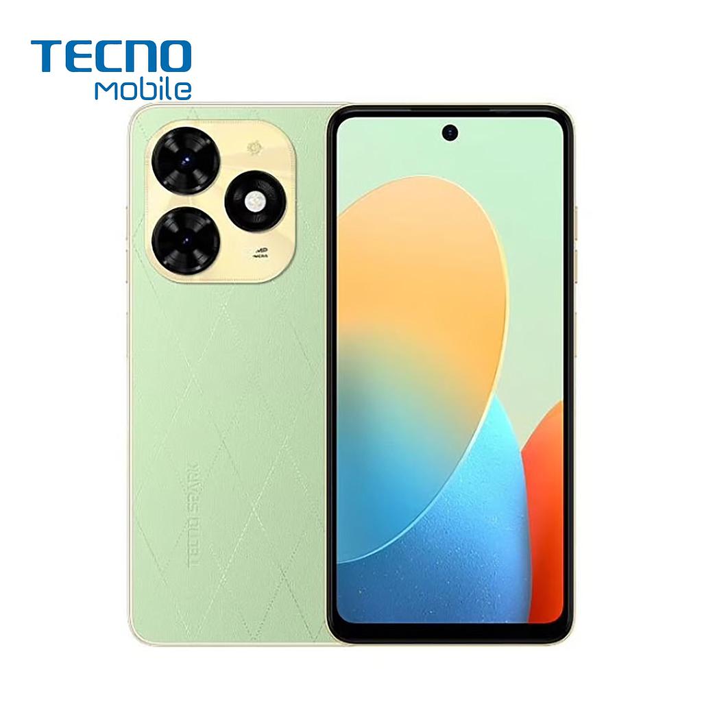 Celular Tecno Spark 20c 4G 128GB/8 Liberado Dual Sim Verde | Tecno Center Guatemala