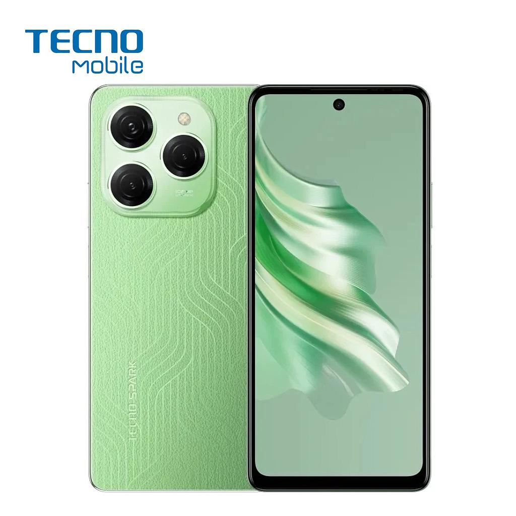 Celular Tecno Spark 20 pro 4G NFC 256GB/8 Liberado Dual Sim Verde | Tecno Center Guatemala