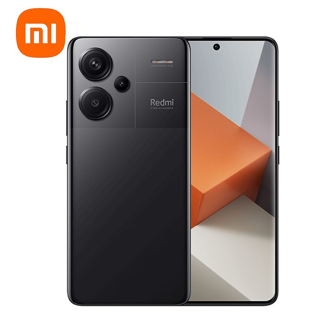 Celular Xiaomi Redmi Note 13 Pro + 5G 512GB/12 Liberado Dual Sim Negro | Tecno Center Guatemala