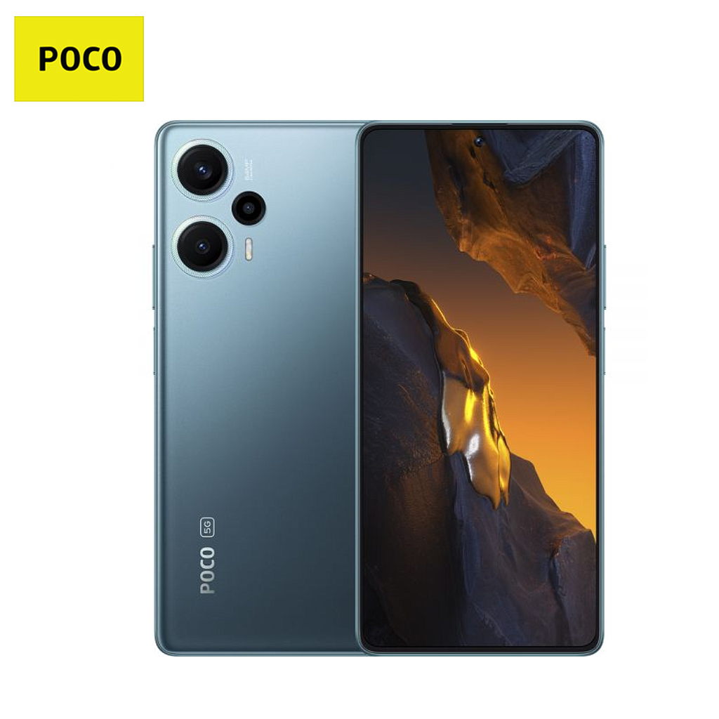 Celular Poco F5 256GB/8 Liberado Dual Sim Azul | Tecno Center Guatemala