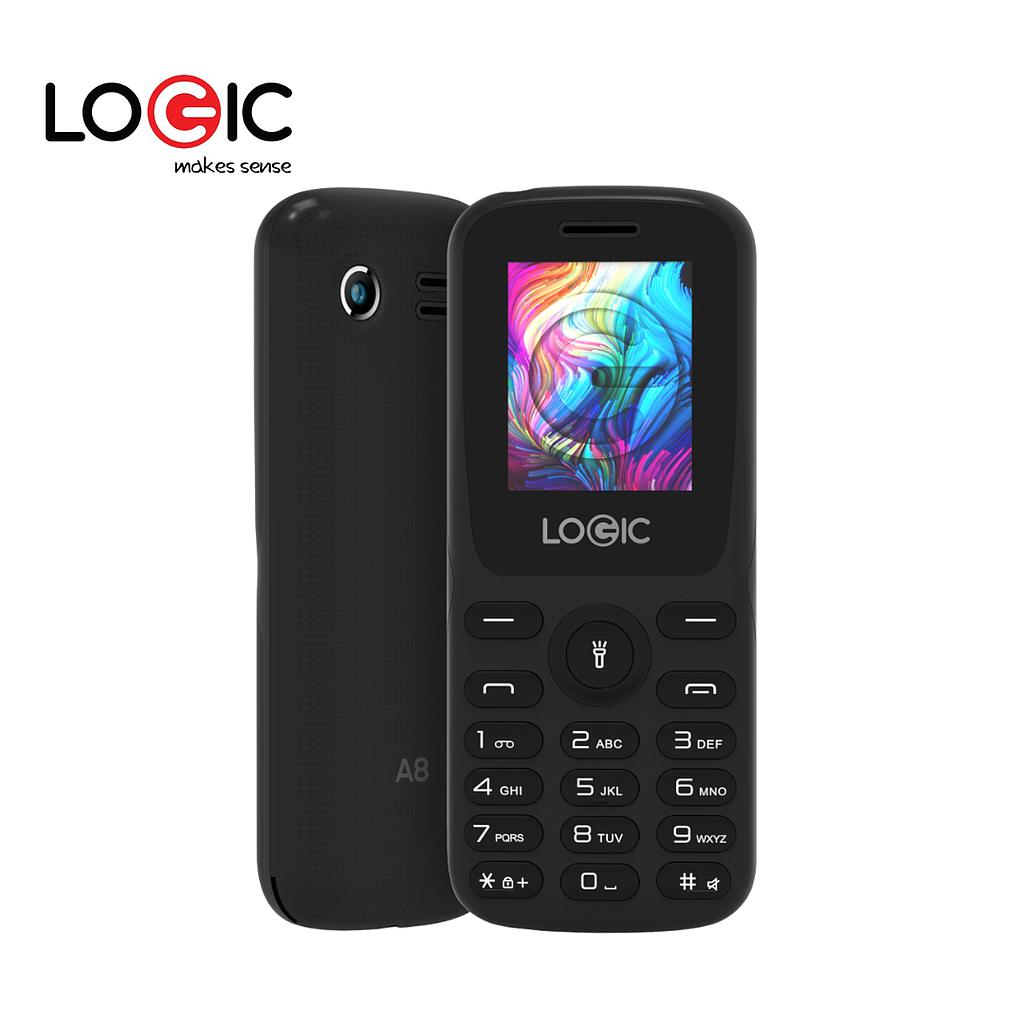 Celular Logic A8 Liberado Dual Sim Negro | Tecno Center Guatemala
