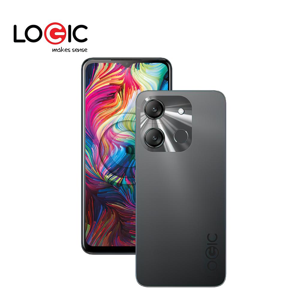 Celular Logic L66M 128GB/4 Liberado Dual Sim Gris | Tecno Center Guatemala