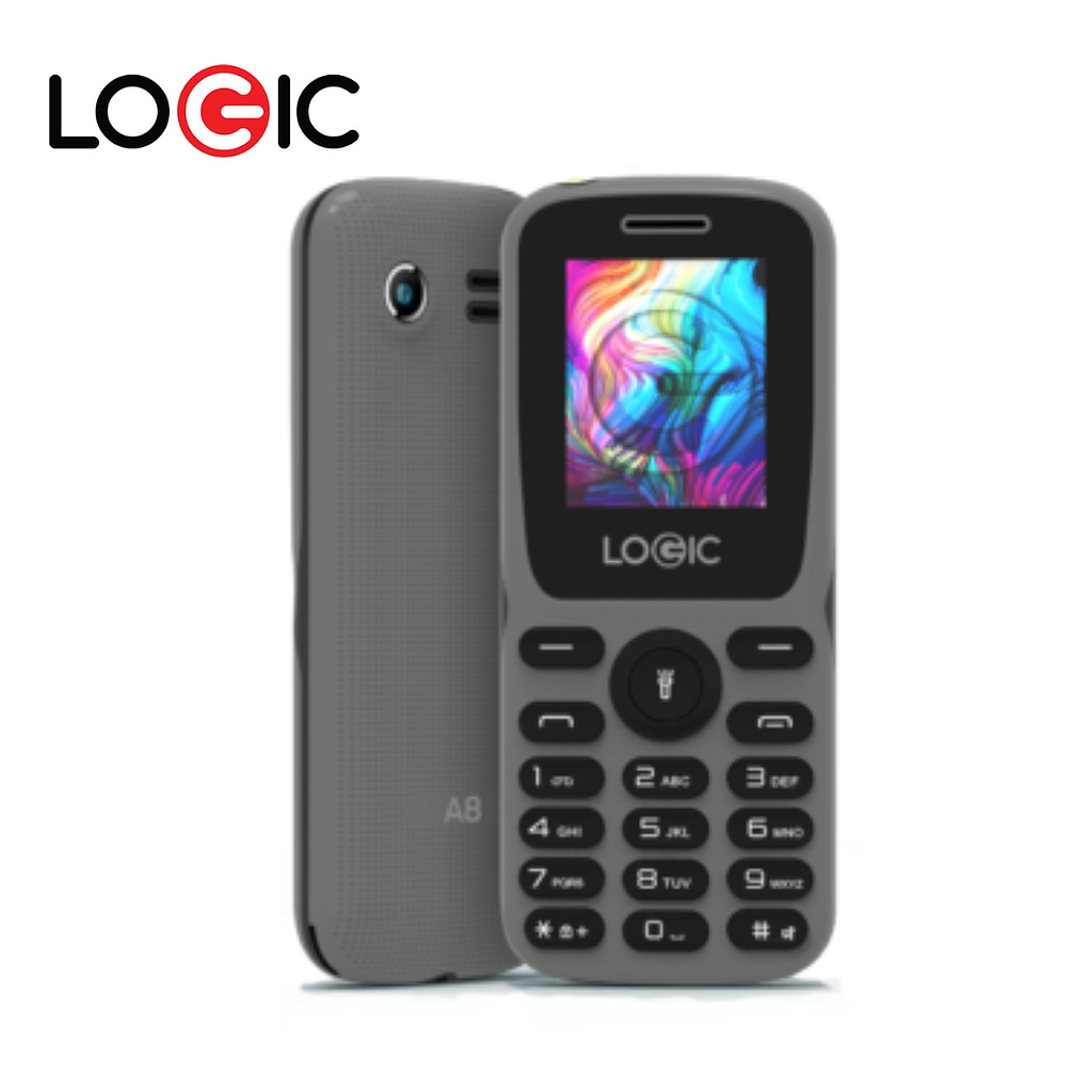 Celular Logic A8 Liberado Dual Sim Gris | Tecno Center Guatemala