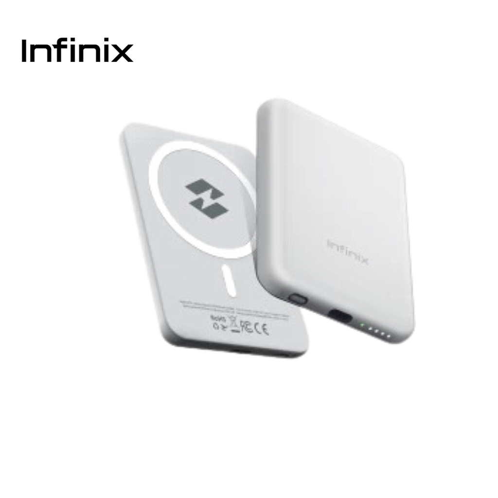 Power Bank Infinix Magpower XP03 Blanca | Tecno Center Guatemala